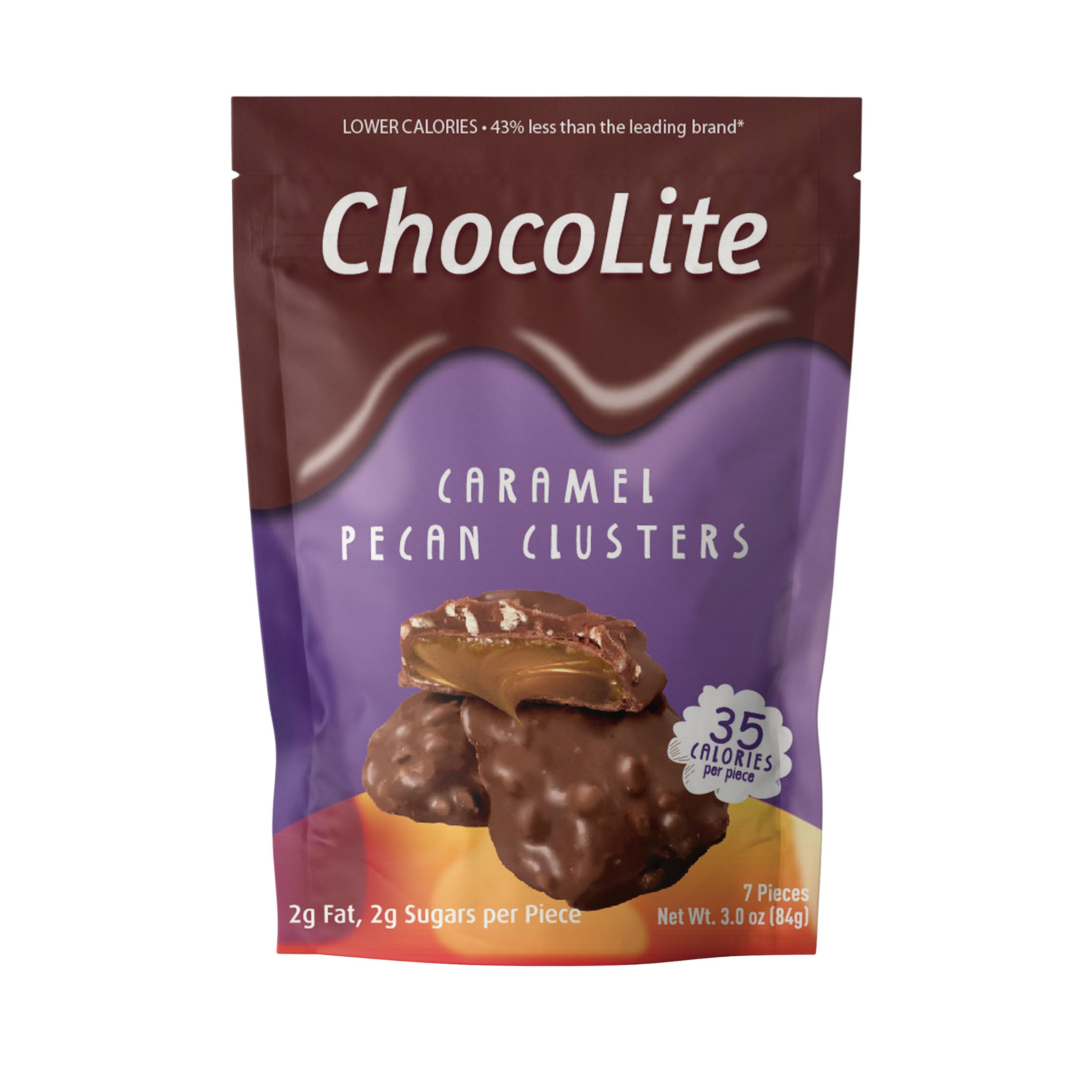 ChocoLite Caramel Pecan Clusters